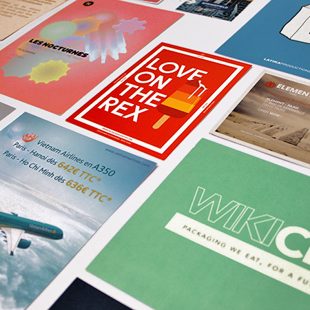 Impression de flyers en Express commande en ligne ou sur place