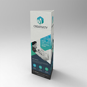 Impression de grande PLV totem personnalisé en carton recyclable à Paris